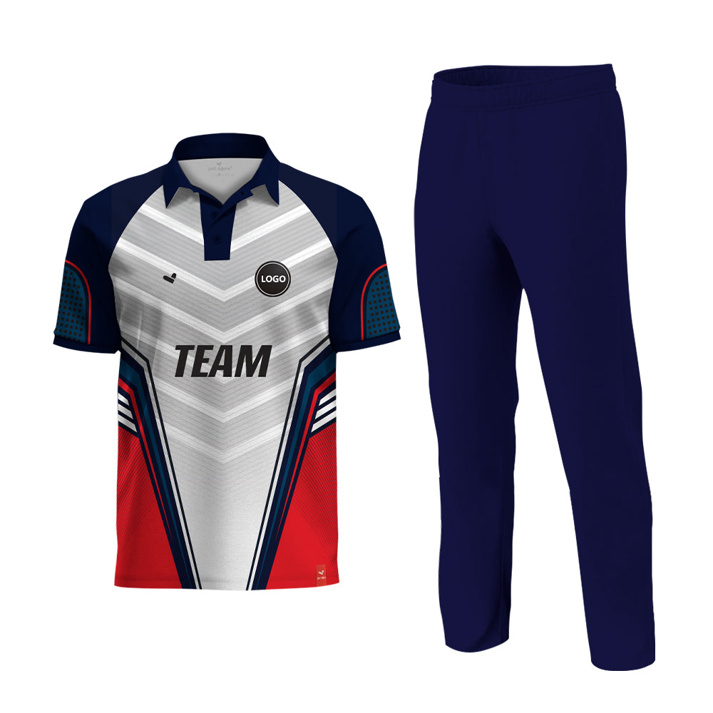 Sublimated Cricket Jersey Full Set Online | Just Adore