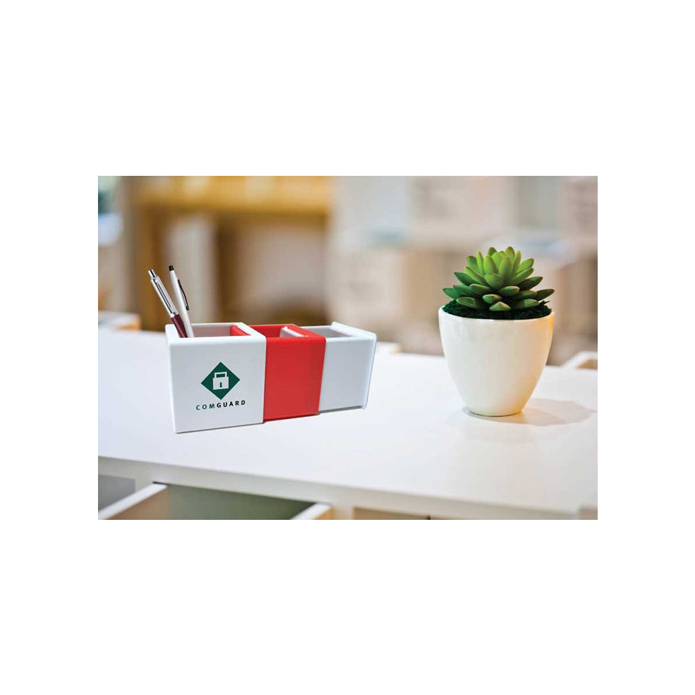 Desktop Pen Holder - Pen Holder with Logo Bulk – Just Adore
